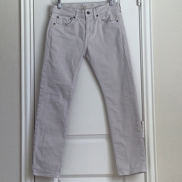 J. Crew | Pants | Jcrew Mens 484 Slim Fit Stretch Chinos In Stone Color ...